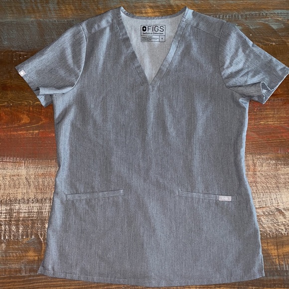 Figs | Other | Womens Figs Casma Scrub Top Graphite | Poshmark